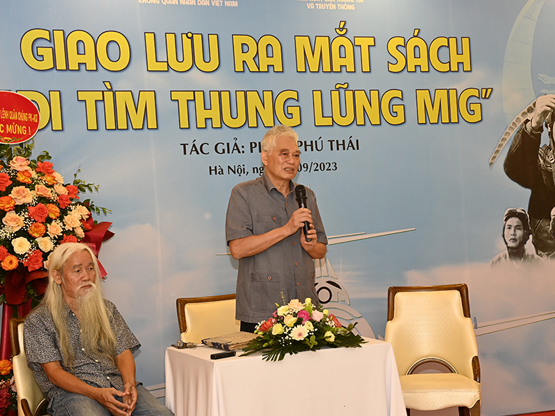 Trung tướng, Anh hùng LLVTND Phạm Phú Thái ra mắt sách “Đi tìm thung lũng MIG”